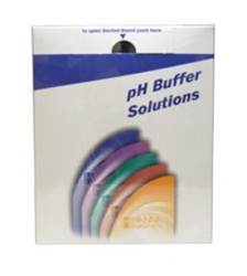 HI 50004-01 : Technical Calibration / Buffer Solutions pH 4.00, Sachet (25 x 20 mL), +/- 0.01 pH ...