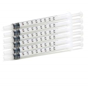 HI 740143 : 1 ml graduated syringe (6 pcs)